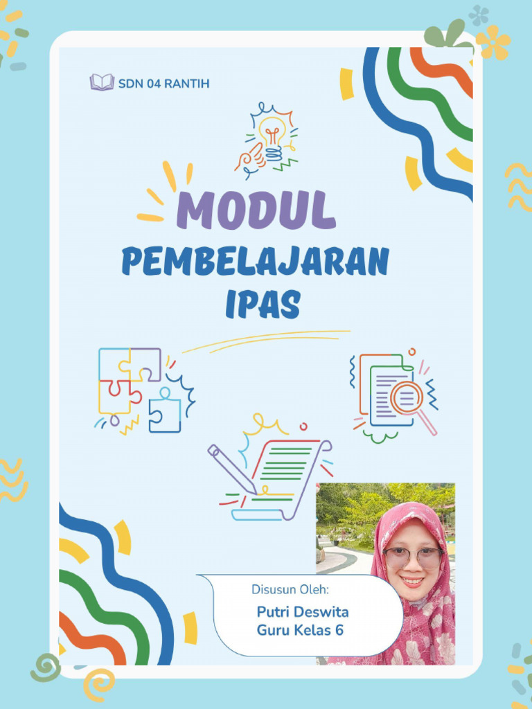 Modul Ajar Ipas Kelas 6 Sem 1. Sistem Saraf STR | PDF