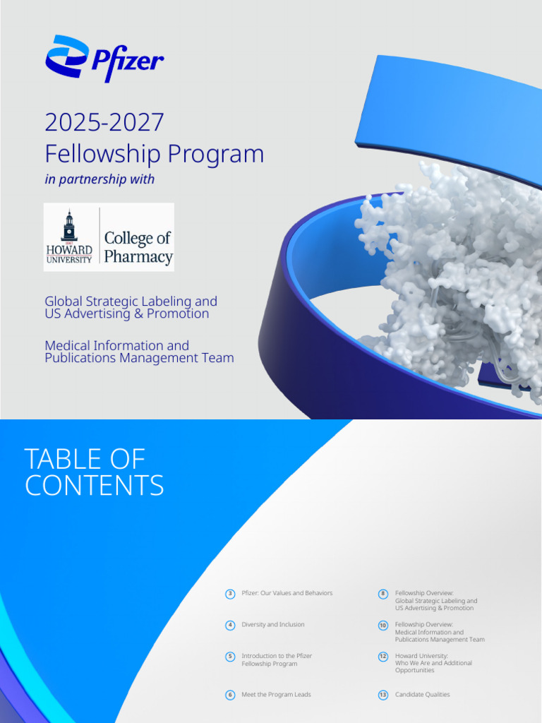 2025 2027 Prizer Howard Fellowship Brochure 1726611704 | PDF | Clinical ...