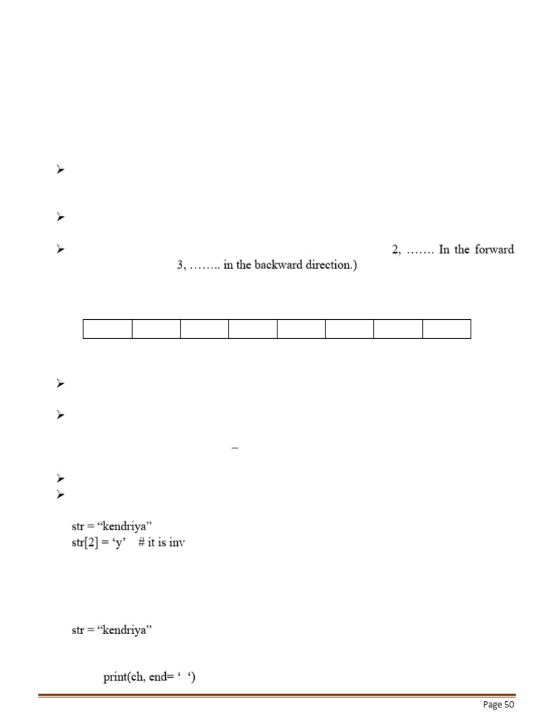 String Operations and Errors in Python | PDF | String (Computer Science) | Letter Case