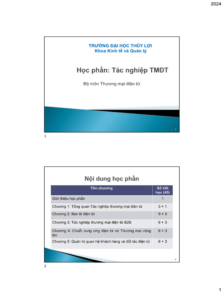 Hp Tac Nghiep Tmdt - Sv | PDF