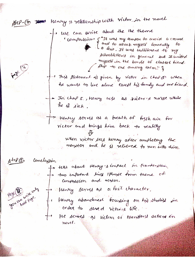 Henry Clerval (Frankenstein) | PDF