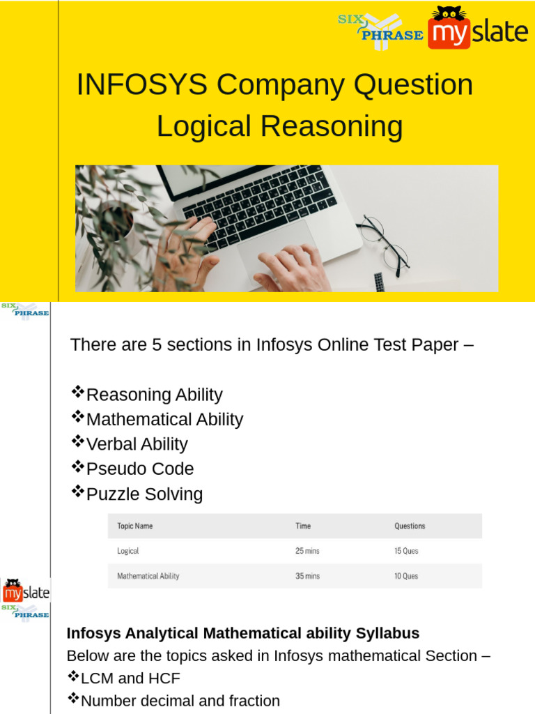 Infosys Drive Reasoning | PDF