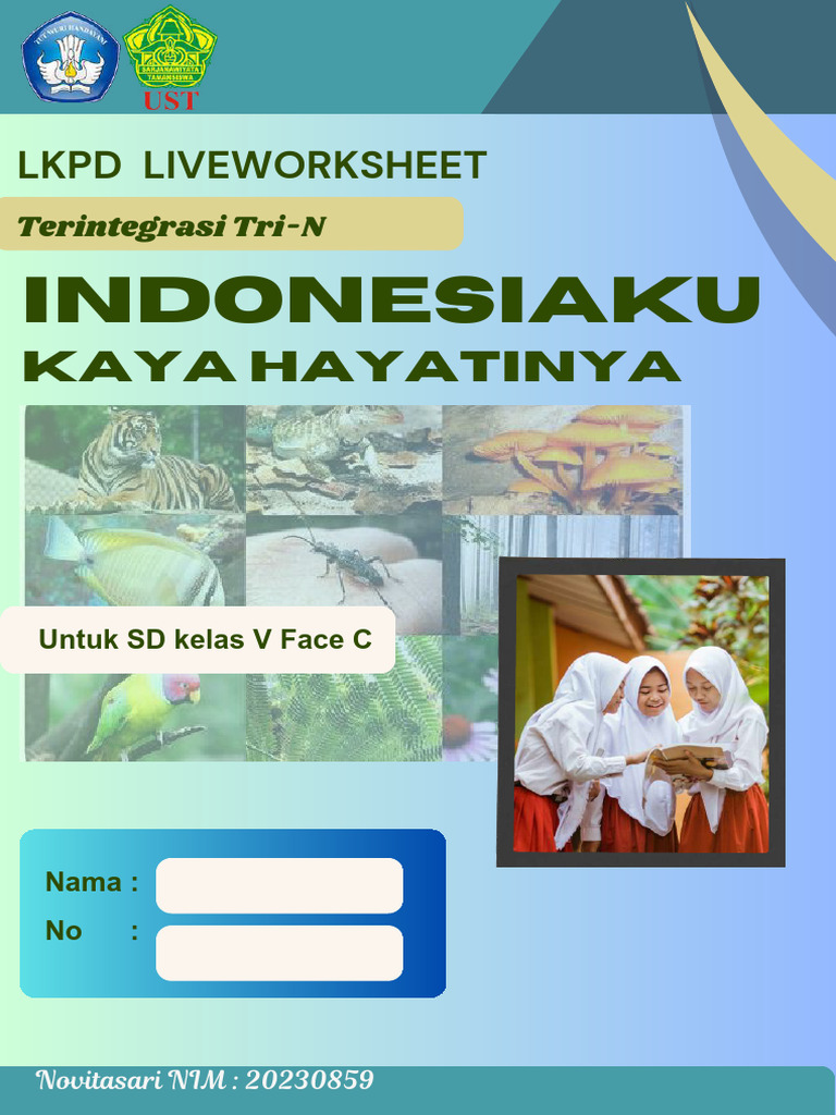 Produk LKPD Liveworsheet Tri N Novitasari Ke 1 (1) - Compressed | PDF
