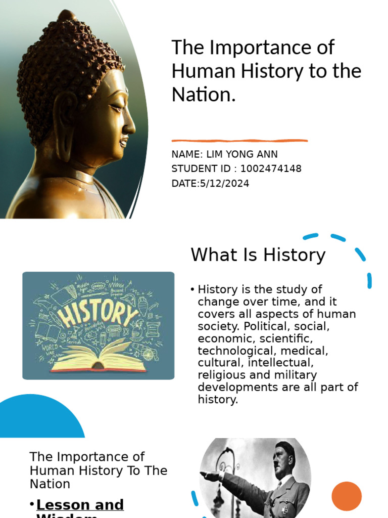 The Importance of Human History To The Nation | PDF