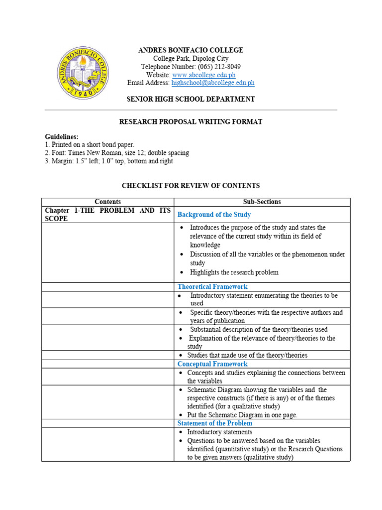 Research Proposal Format | PDF | Theory | Sampling (Statistics)