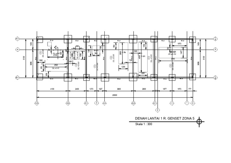 Denah Power House | PDF