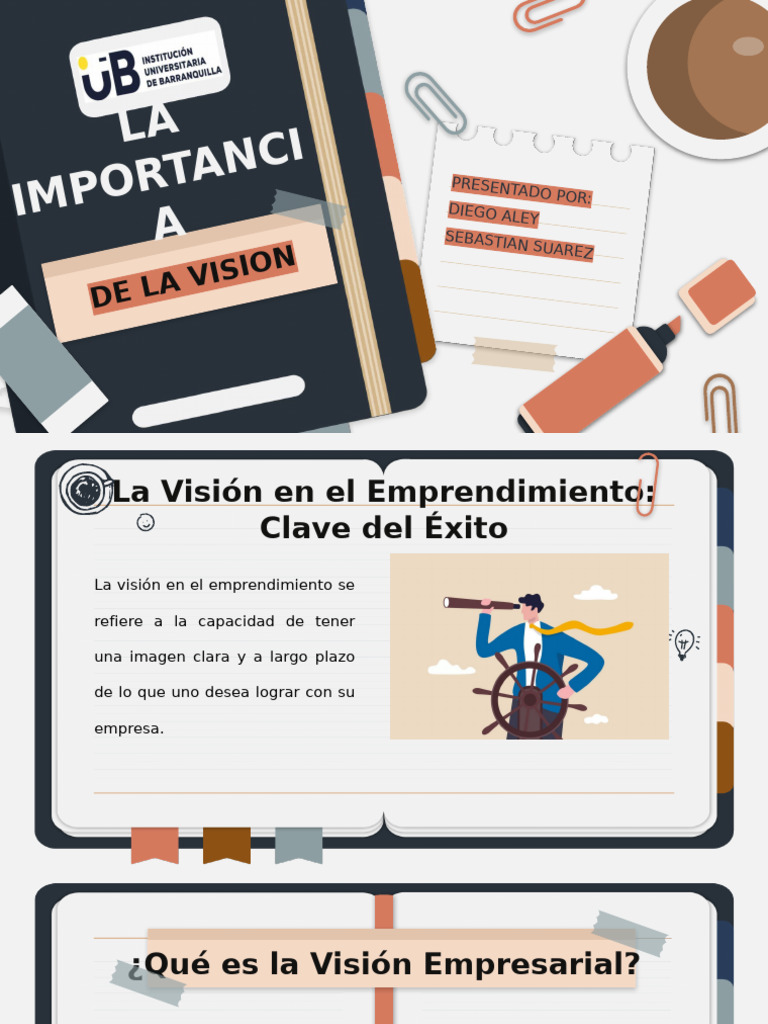 La Visión: Clave del Éxito Empresarial | PDF | Iniciativa empresarial