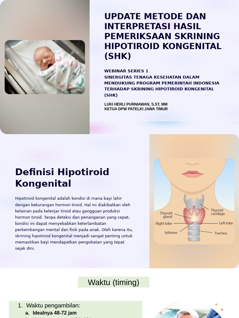 Update Metode Dan Interpretasi Hasil Pemeriksaan SHK | PDF