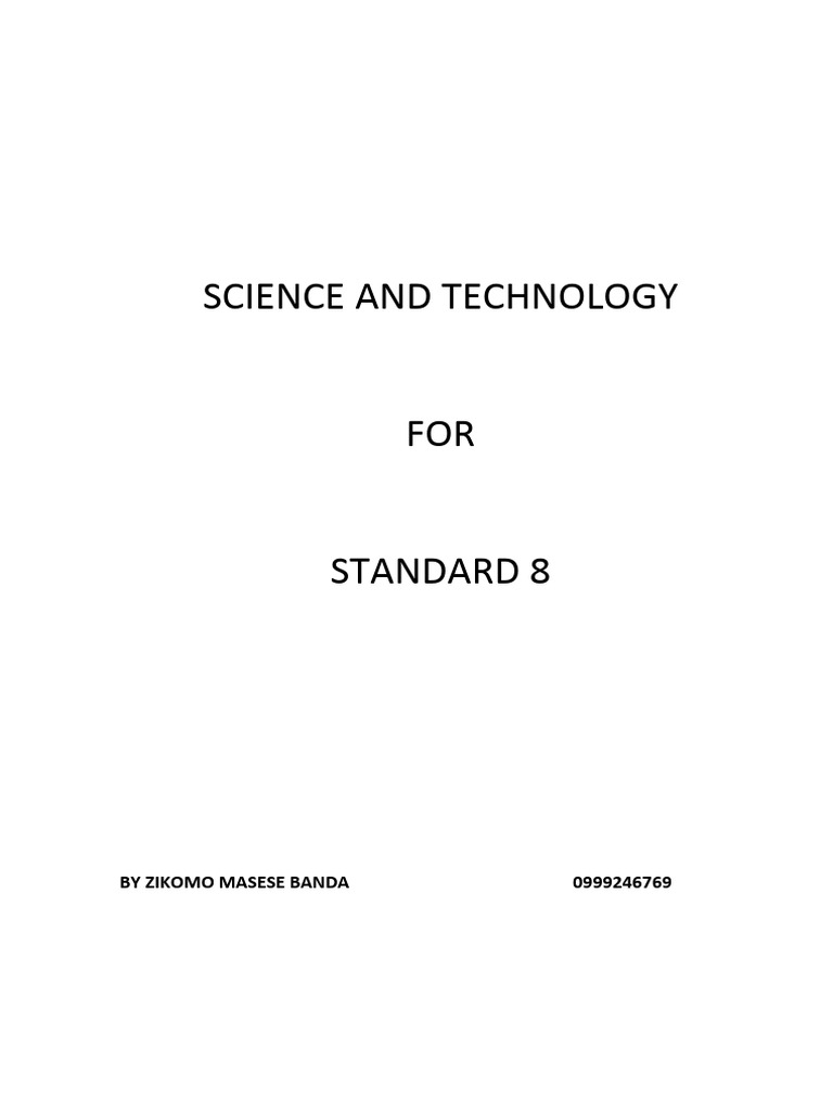 STD 8 Science and Technology | PDF | Blood | Breathing