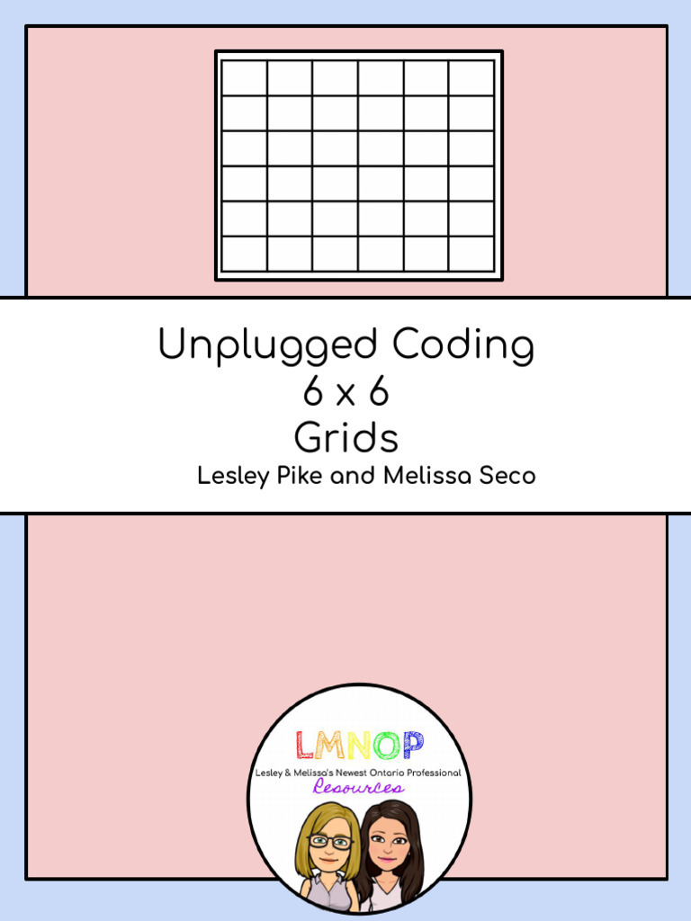 UnpluggedCoding6x6Grids 1 | PDF