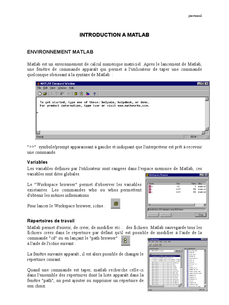 Introduction Matlab | PDF Introduction Matlab | PDF