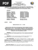 Sample Brgy DRRM Plan 2025 | PDF | Emergency Management | Emergency