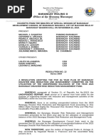 Sample Brgy DRRM Plan 2025 | PDF | Emergency Management | Emergency