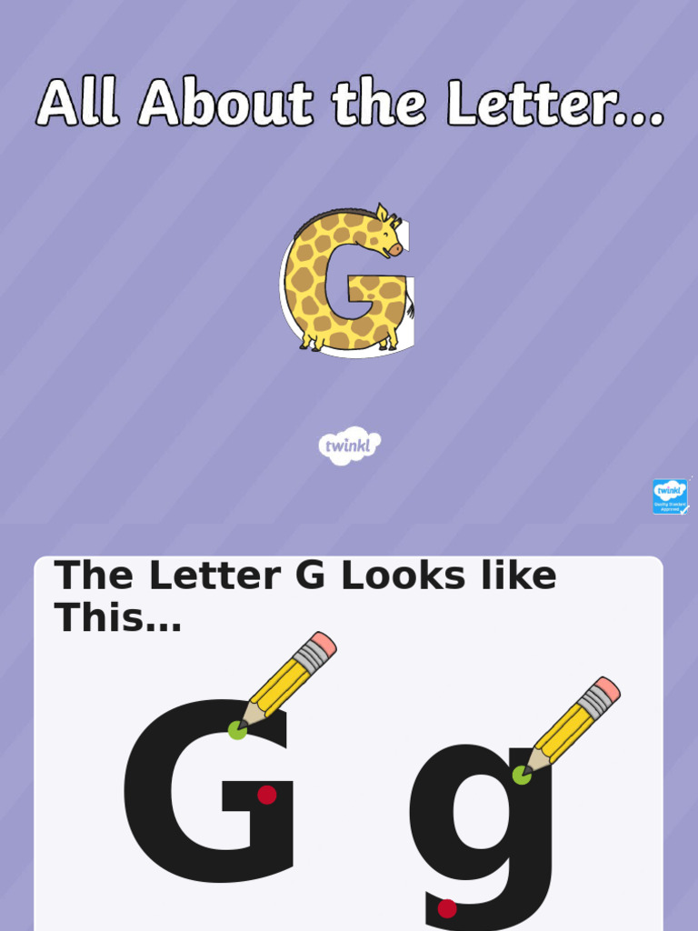 Letter G | PDF