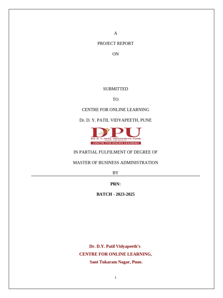 5 Sequences of Pages for the Project, With Tital Page JAN 2023 (1) | PDF