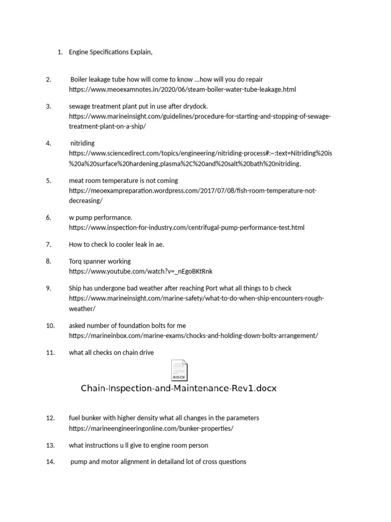 MEO Class 2 Diesel Ship Operations Guide | PDF