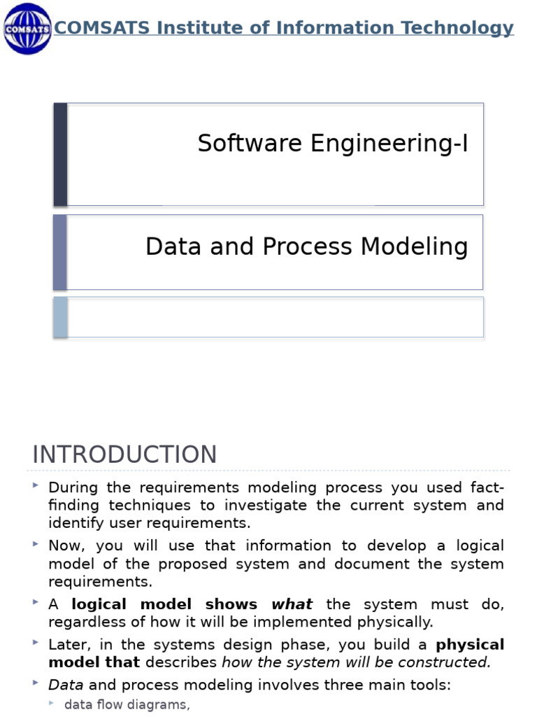 Data and Process Modeling | PDF | Information Technology | Computing
