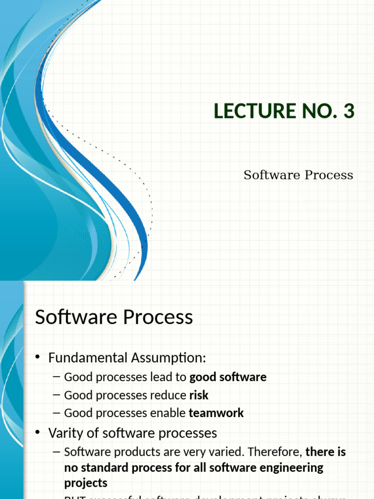 Lecture No. 3 | PDF | Software Development Process | Software Prototyping