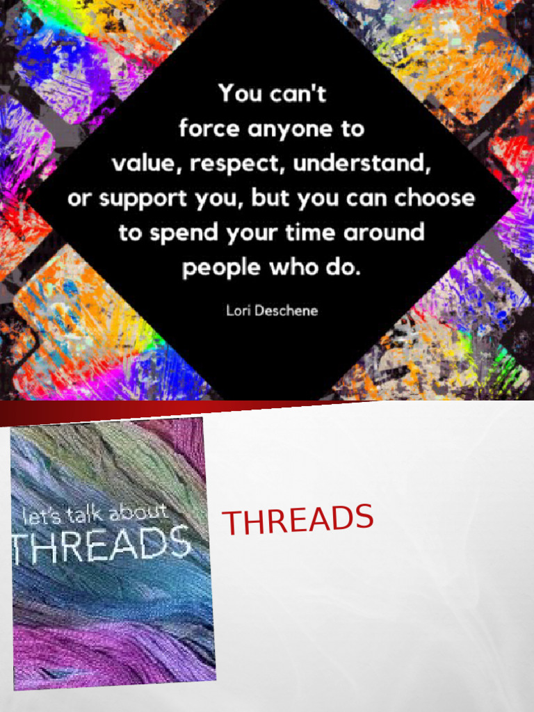 4-THREADS(1) | PDF | Thread (Computing) | Process (Computing)