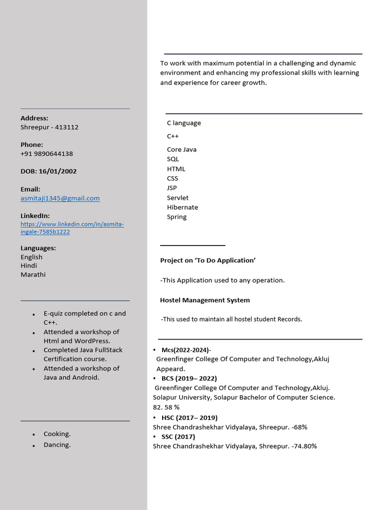 Asmita Res 312 | PDF