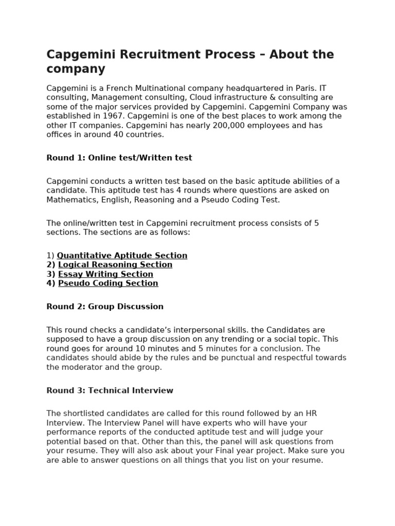 Capgemini Previous Papers | PDF | Speed | Cartesian Coordinate System