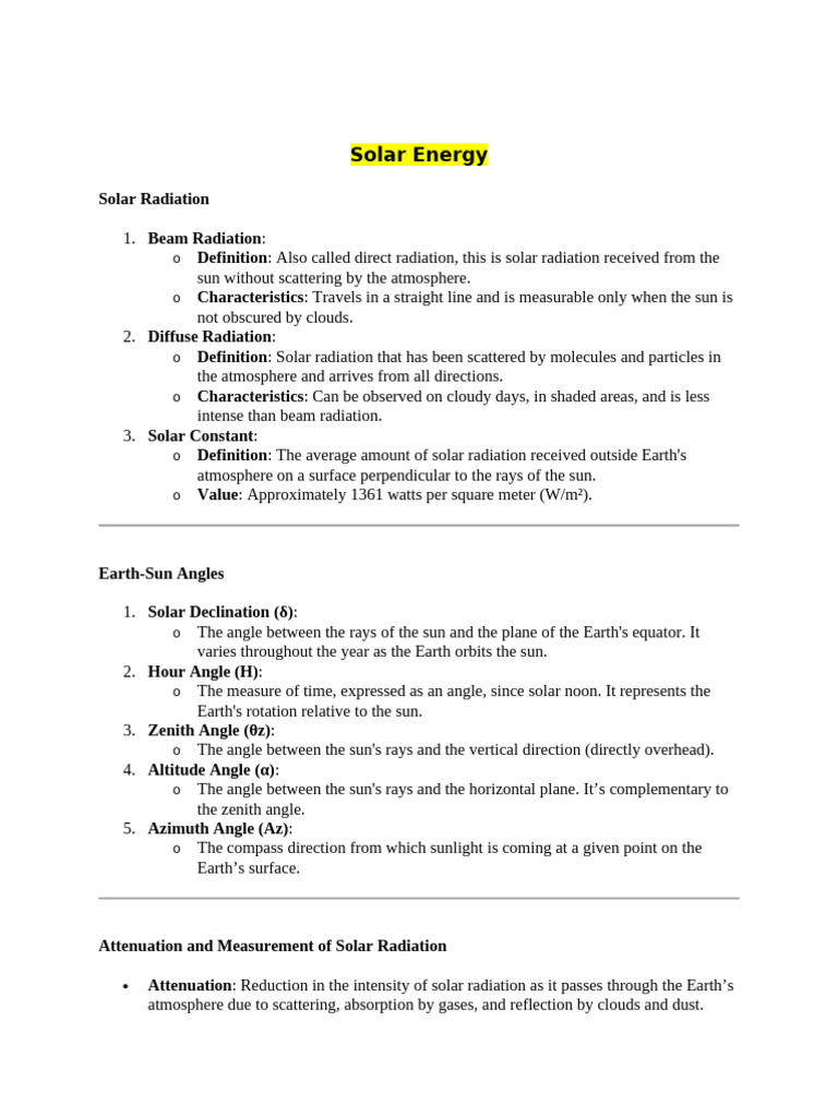 RENEWABLE AND NON-CONVENTIONAL ENERGY (Notes) | PDF | Anaerobic ...