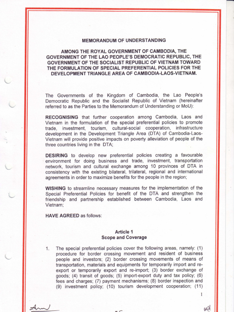 moc | PDF | Laos | Economies