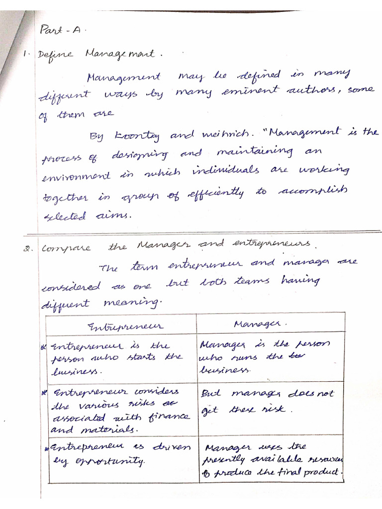 POM assignment 1 | PDF