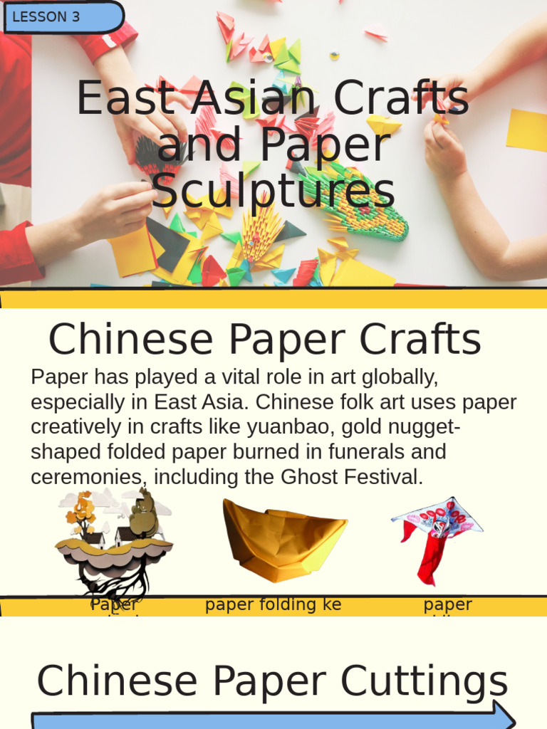East Asian Crafts & Paper Sculpture | PDF
