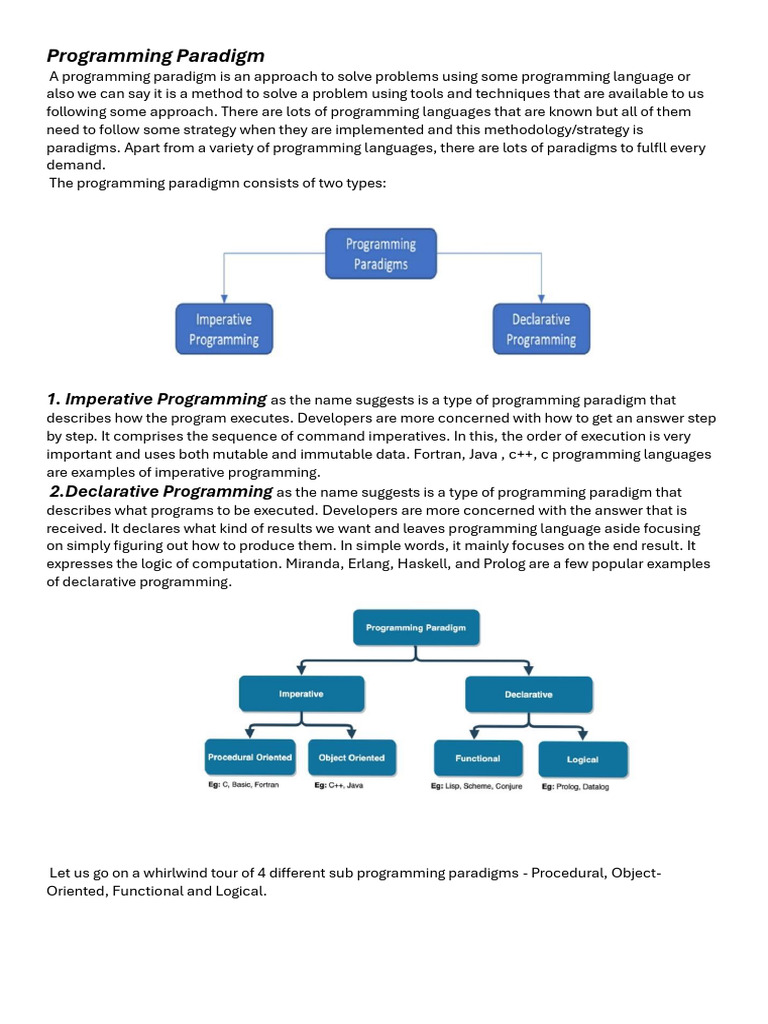 TPL1 | PDF | Programming Paradigms | Computer Programming