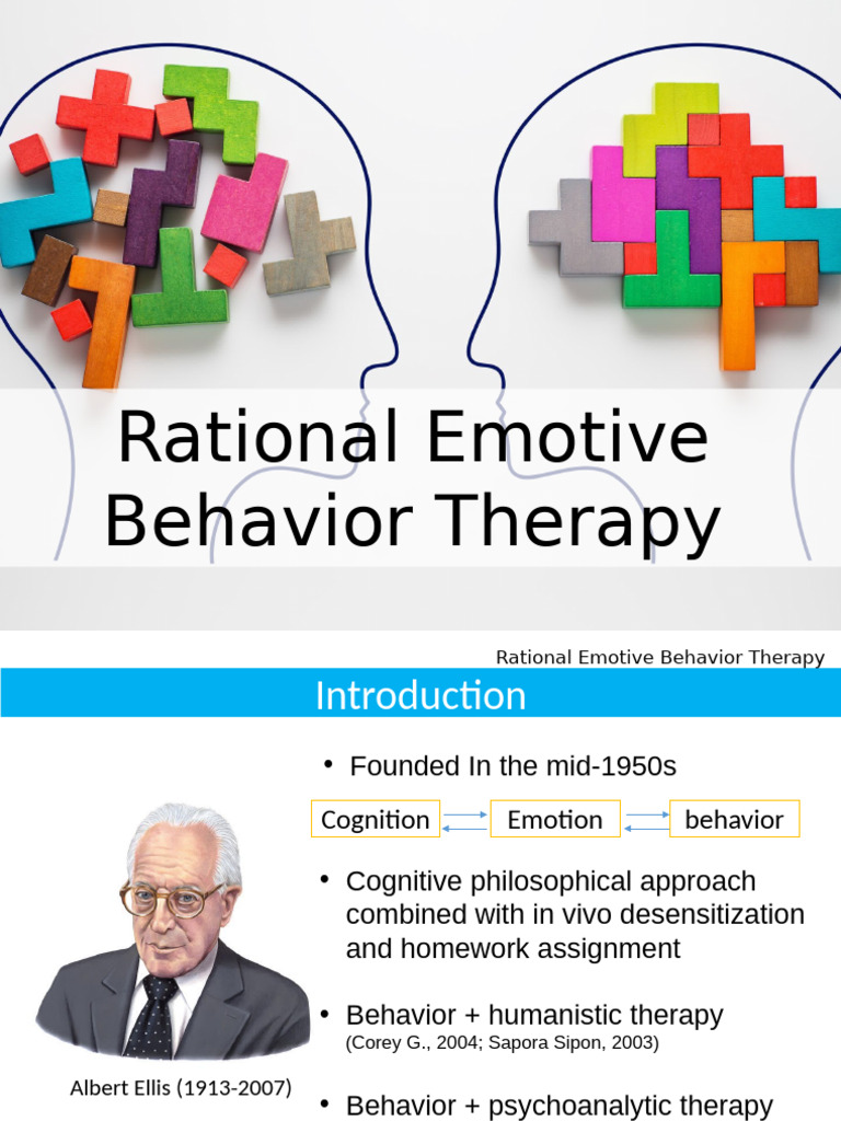rebt | PDF | Rational Emotive Behavior Therapy | Mental Health