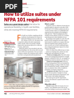NFPA 101 Suites in Healthcare Design | PDF | Hospital | Door