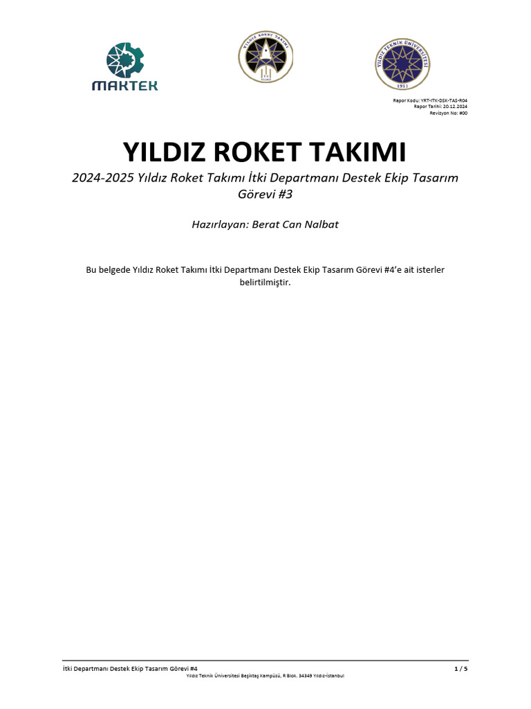 Yrt Itk Des Tas R04 | PDF