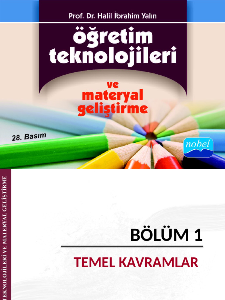 Öğretim Teknolojileri Temel Kavramlar | PDF