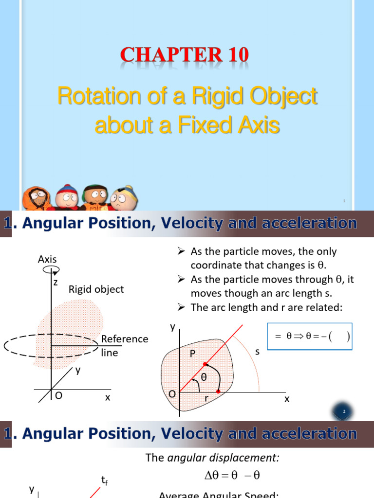 Chap 10 | PDF | Rotation Around A Fixed Axis | Torque