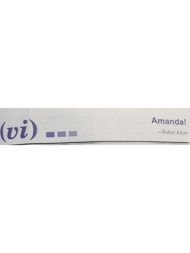 Amanda English Class 10 Cbse | PDF