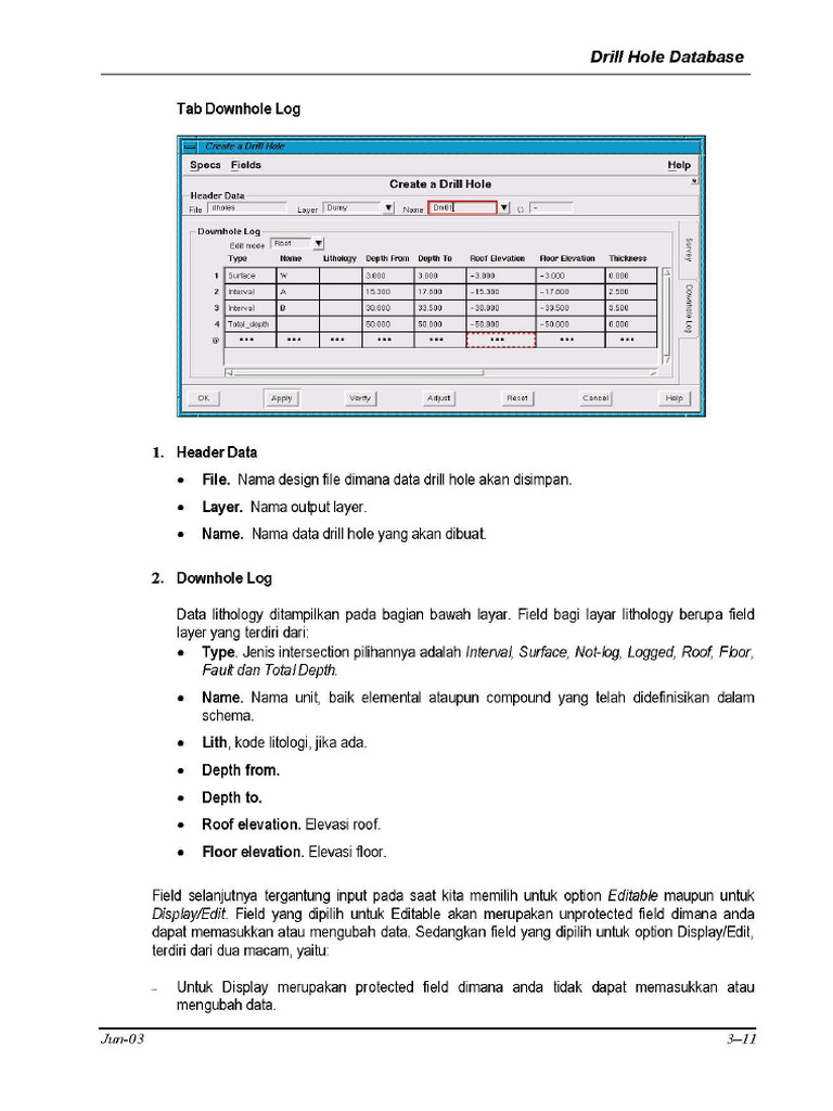 3 Drillhole - Database - Page - 11 | PDF