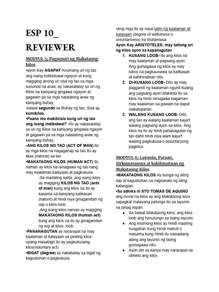 Esp Reviewer | PDF