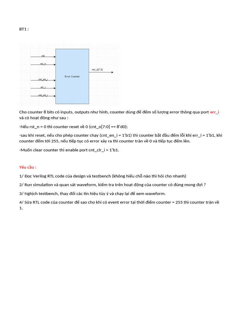 Ex1 Error Counter | PDF