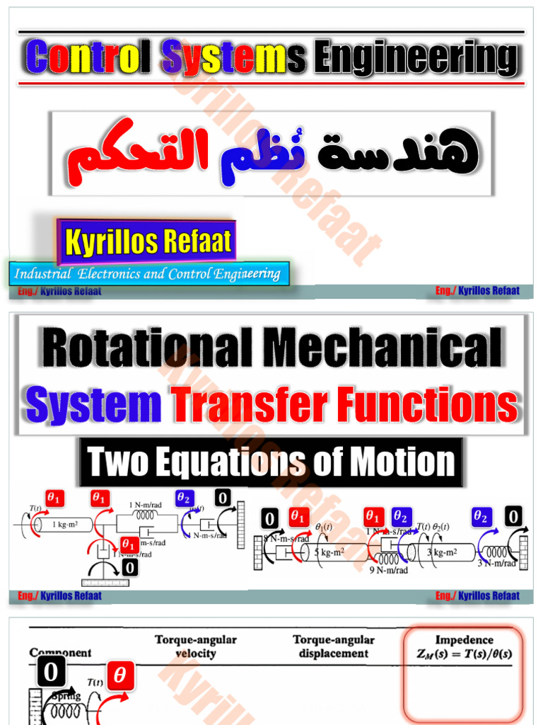Rotational Mechanical 2 Equation | PDF | Mechanics | Physics