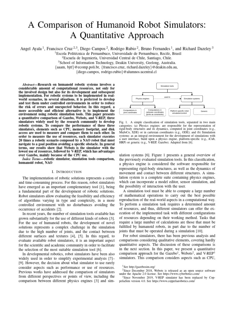 human 1 | PDF | Simulation | Robotics
