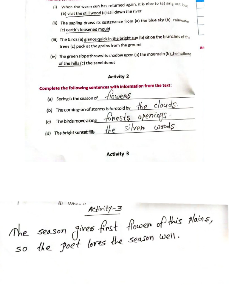 Lesson 3 Class VIII | PDF