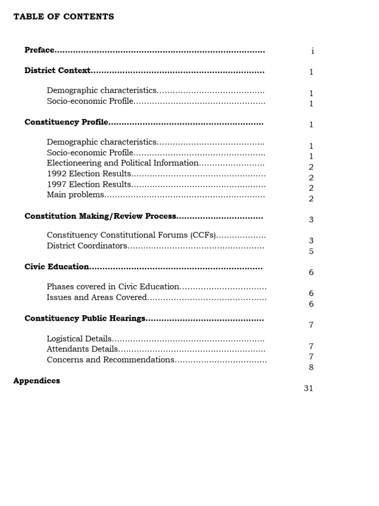 Changamwe Constituency | PDF | Member Of Parliament | Constitution
