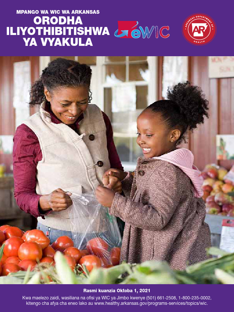 Food List Swahili | PDF