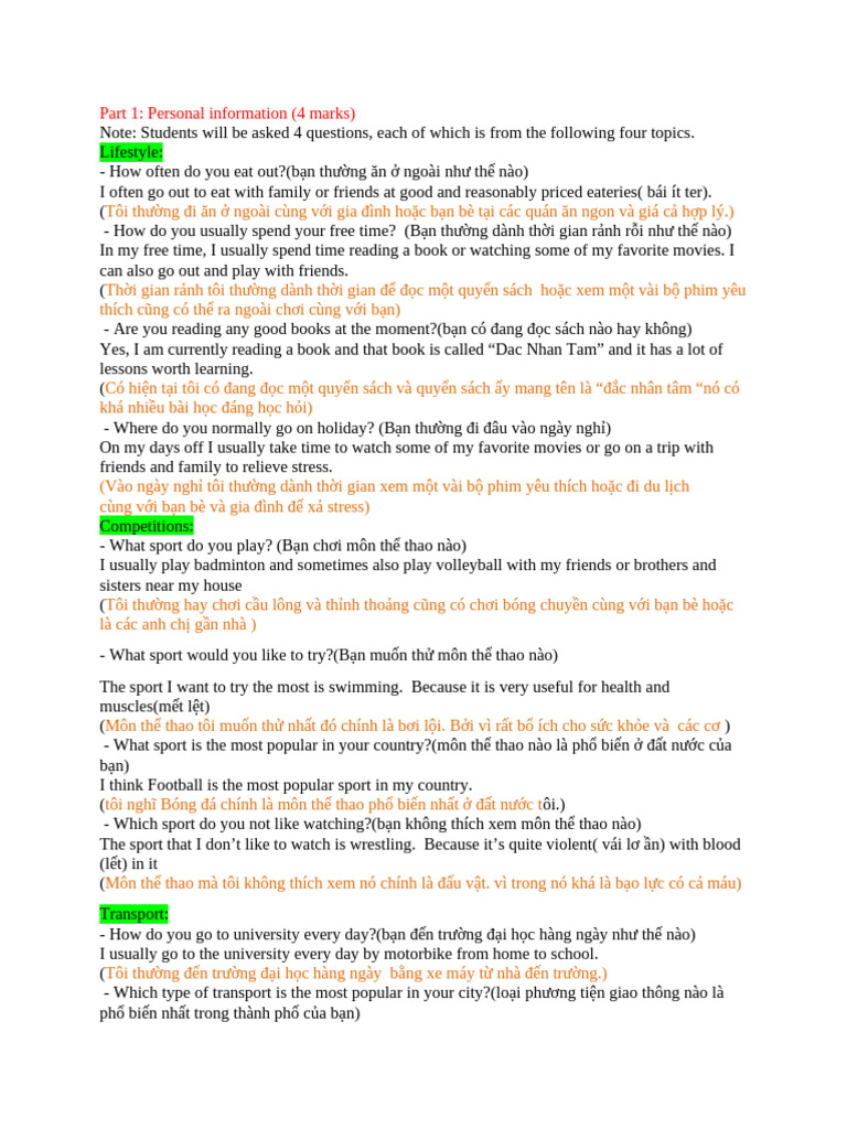 Part 1 | PDF