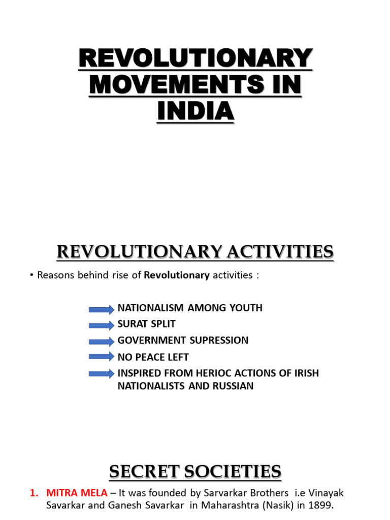 Revolutionary movement in India | PDF | All India Muslim League