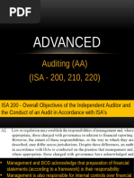 Isa 210 | PDF | Financial Audit | Financial Statement