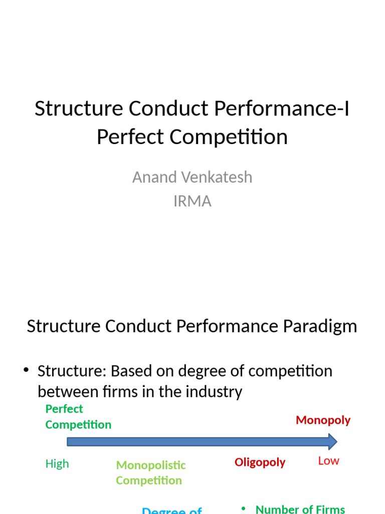 Perfect Competition | PDF | Profit (Economics) | Perfect Competition