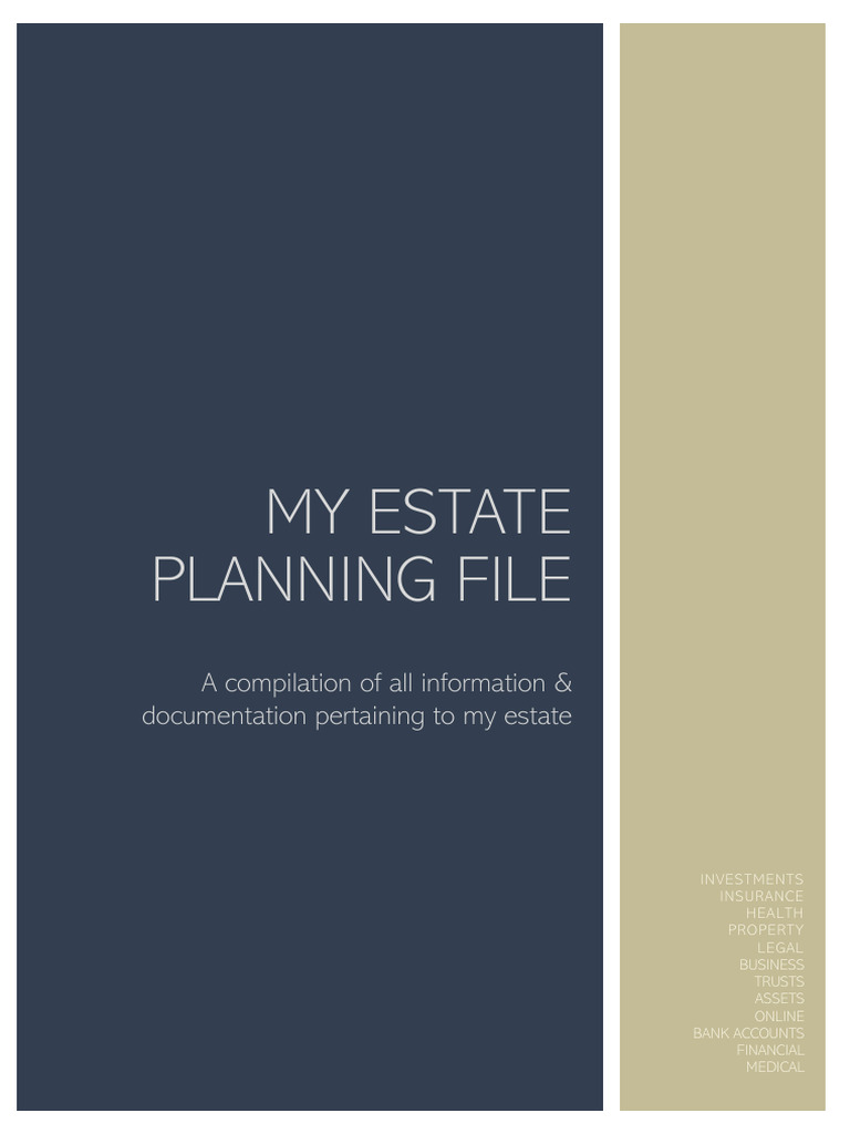 Comprehensive Estate Planning Guide | PDF