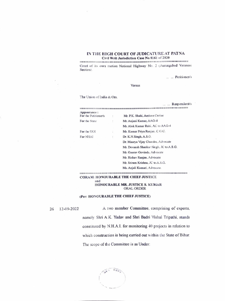 Common Order Dated 12.09.2022 | PDF